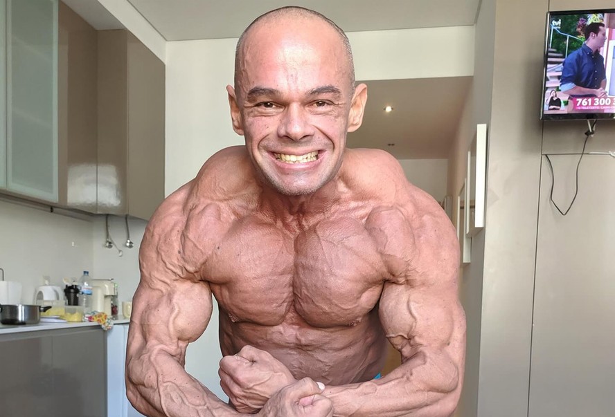 Morre aos 46 anos o fisiculturista Marco Luis, o Monstro