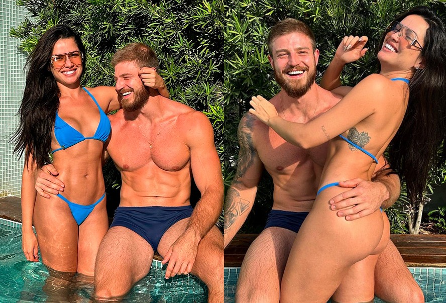 Juliette assume namoro e posa em clima de romance com Kaique Cerveny