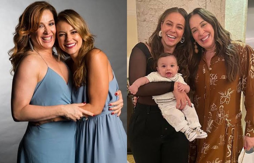 Mãe e filha em 'Belíssima', Claudia Raia homenageia Paolla Oliveira em ...