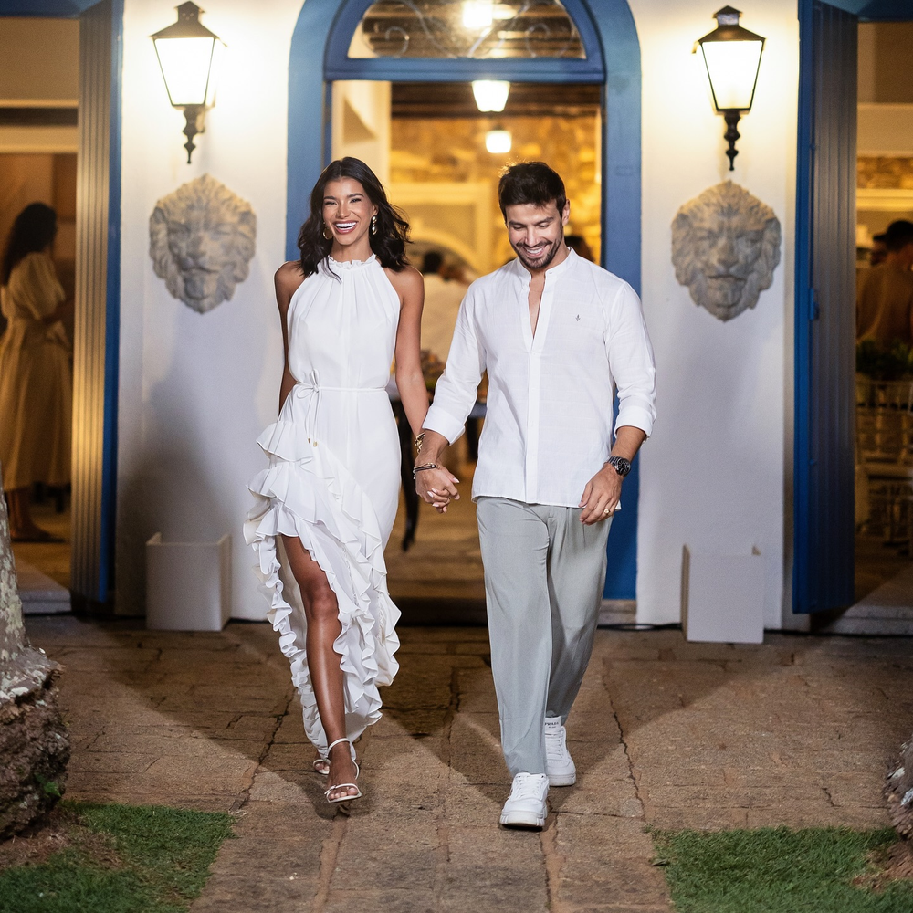 Jakelyne Oliveira e Mariano recebem familiares em pré-wedding; fotos e ...