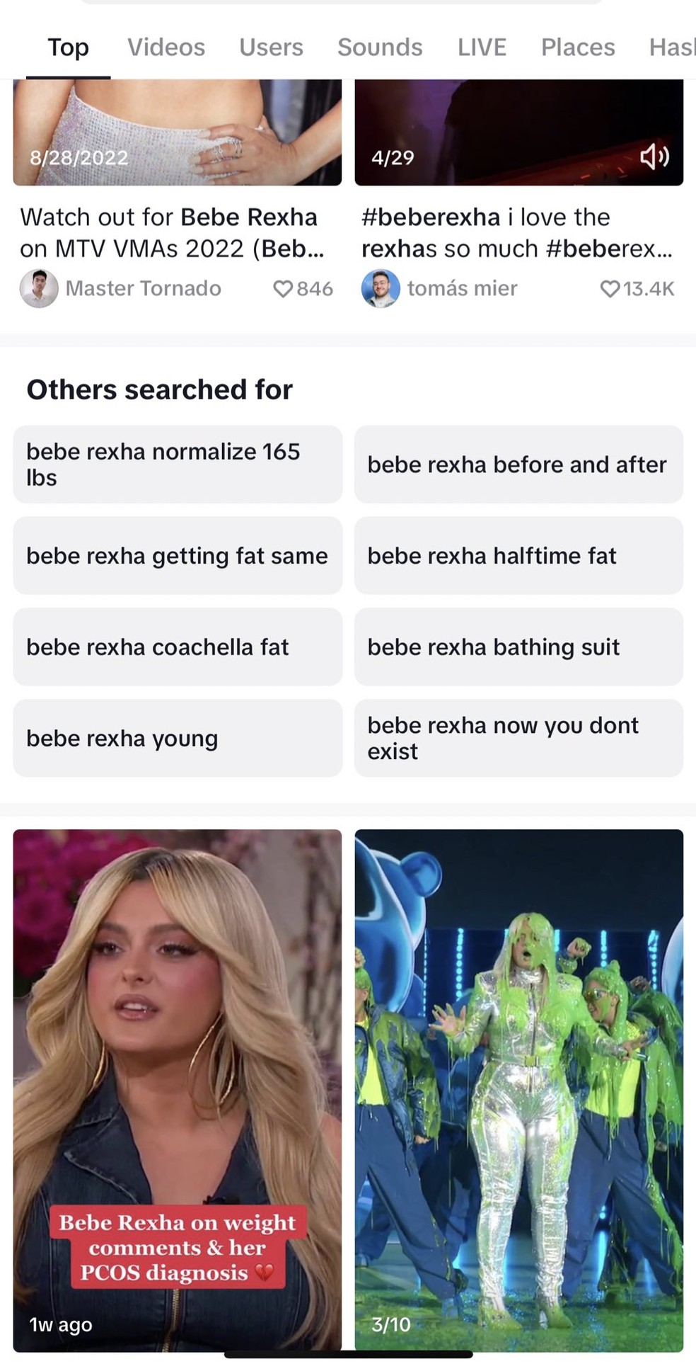 Cantora Bebe Rexha mostra barriga e responde críticas a seu corpo ...