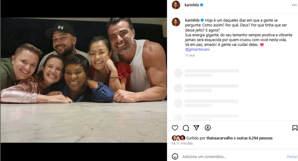 Ex-Rouge se manifestam após morte de JP Mantovani: 'Vamos cuidar delas'