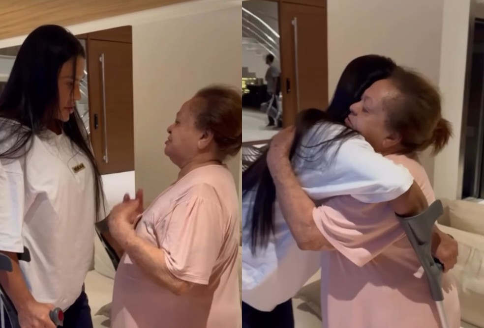Após internação, Gracyanne Barbosa emociona ao mostrar reencontro com ...