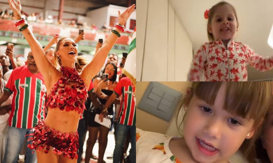 Filhas de Virginia Fonseca reagem ao samba no pé da mãe como Rainha de ...