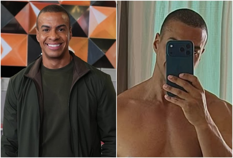 Thiago Oliveira agita a web ao exibir shape de sunga: 'Poderia ...