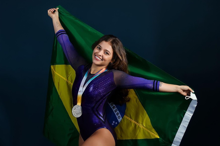 Alice Gomes fala de trajetória na ginástica de trampolim, sonho ...