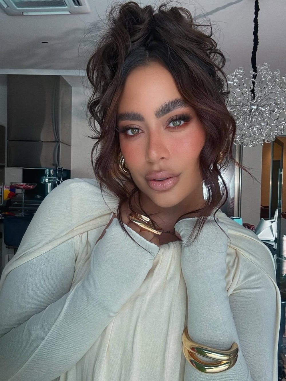 Rafaella Santos, irmã de Neymar, se derrete pelas sobrinhas Mavie ...