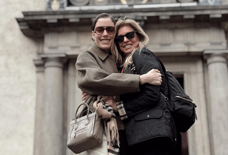 Fabiana Justus realiza promessa feita pela mãe durante seu tratamento ...