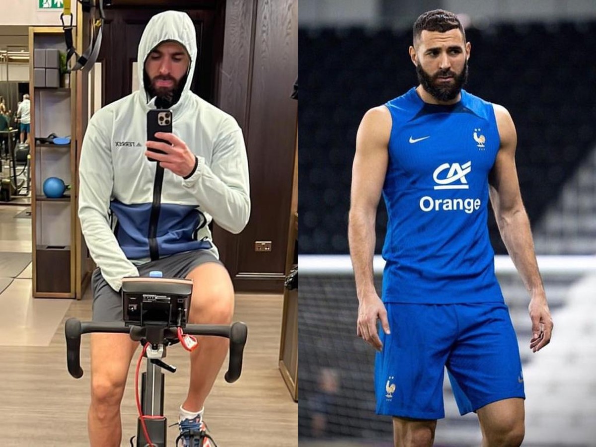 Benzema mostra treino de recuperação em meio a boatos de que pode ...