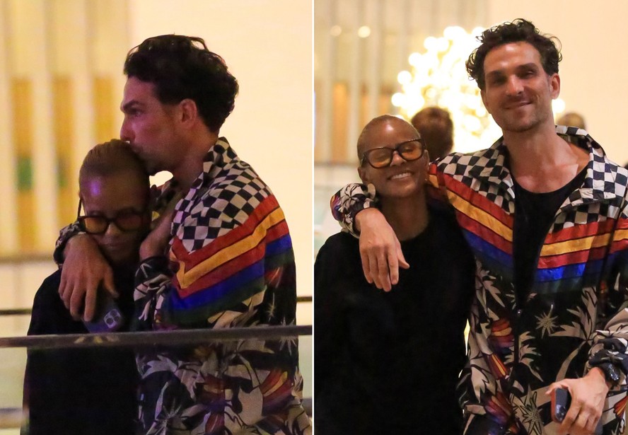 Aline Wirley e Igor Rickli curtem passeio agarradinhos no Rio