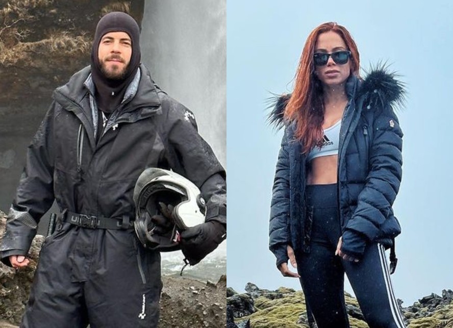 Pipo Marques, filho de Bell Marques, viaja com Anitta para Islândia e ...