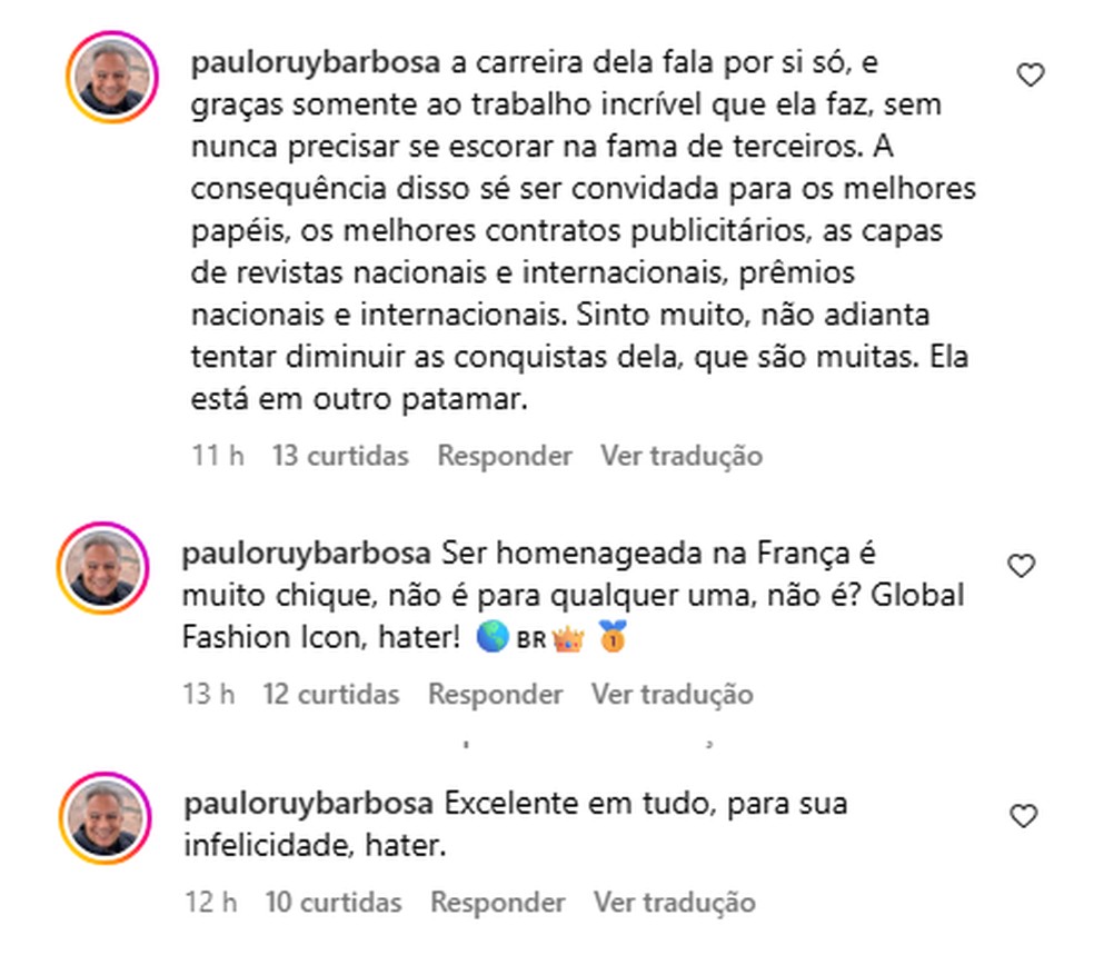 Pai de Marina Ruy Barbosa defende filha, e web aponta indiretas a ...