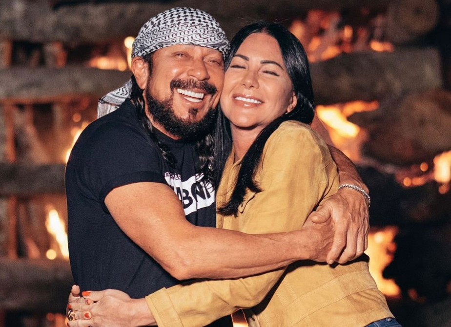 Bell Marques comemora 42 anos de união com Ana: 'Que sorte a minha ter ...