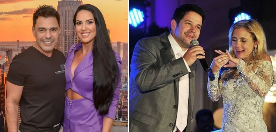 Zezé Di Camargo e Graciele Lacerda ganham apelido de 'Tufão e Carminha' após novo capítulo de ...