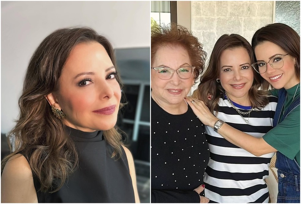 Sandy homenageia mãe e avó e semelhança entre elas impressiona: 'São xerox'