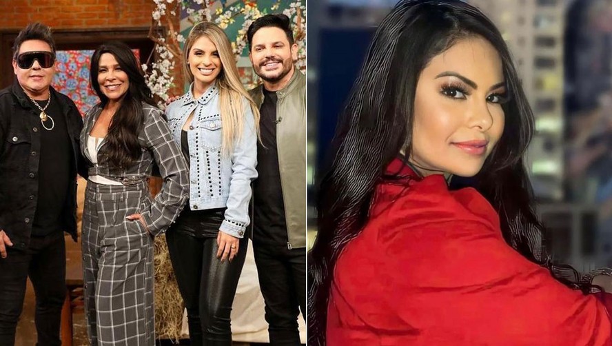 Calcinha Preta faz show beneficente na cidade natal de Paulinha Abelha