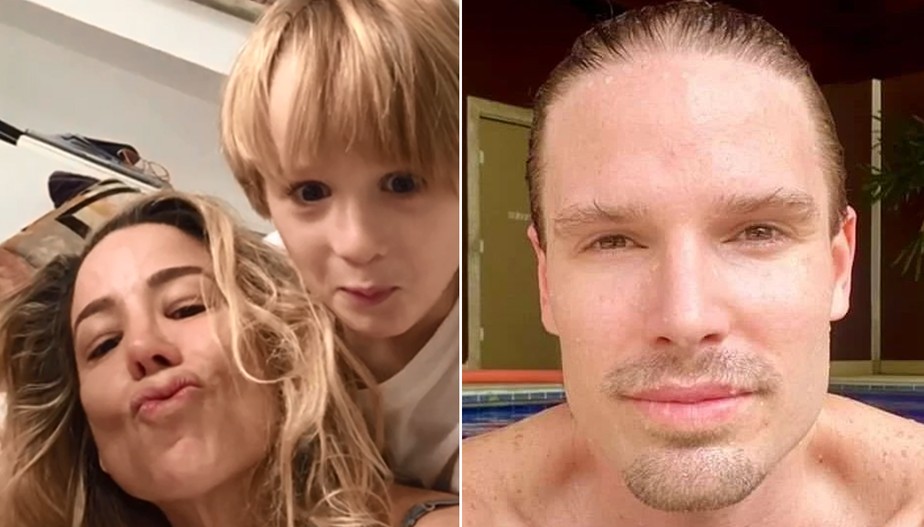 Danielle Winits parabeniza o filho que tem com Jônatas Faro, e desabafa sobre ser mãe solo