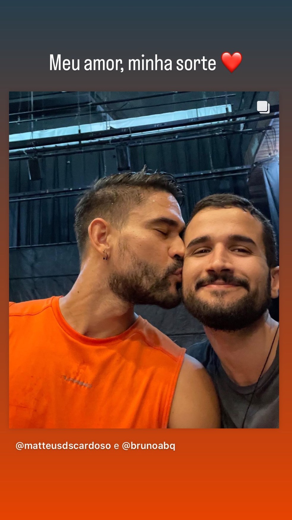 Galã Matteus Cardoso, o Joel Leiteiro de 'Mar do Sertão', se declara ao namorado