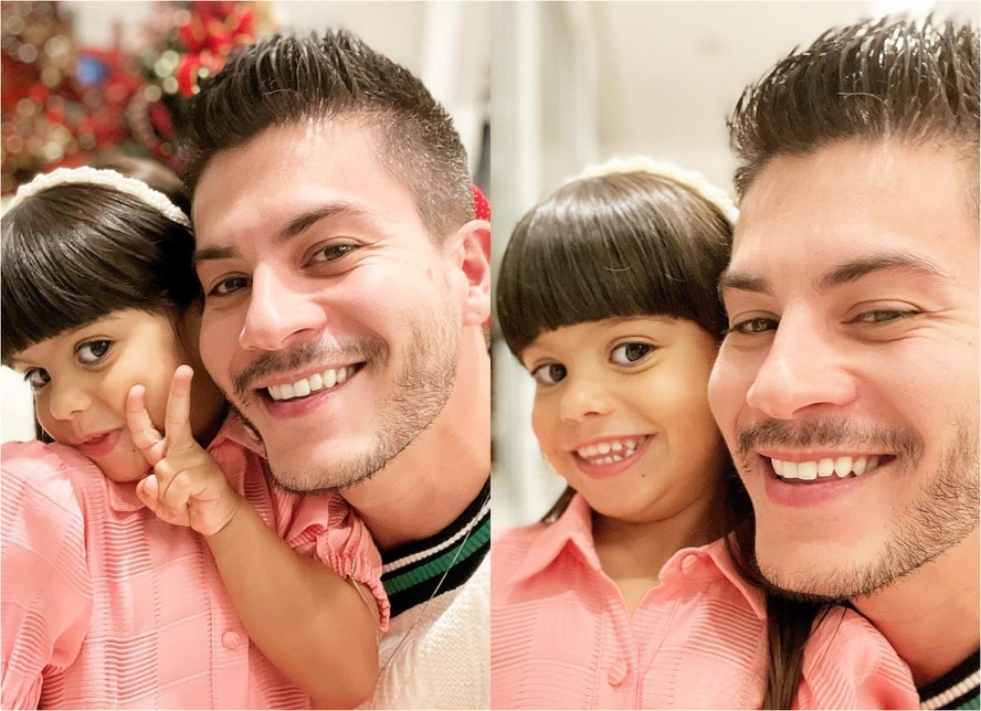 Arthur Aguiar sai em defesa de Sophia após filha sofrer ataques nas ...