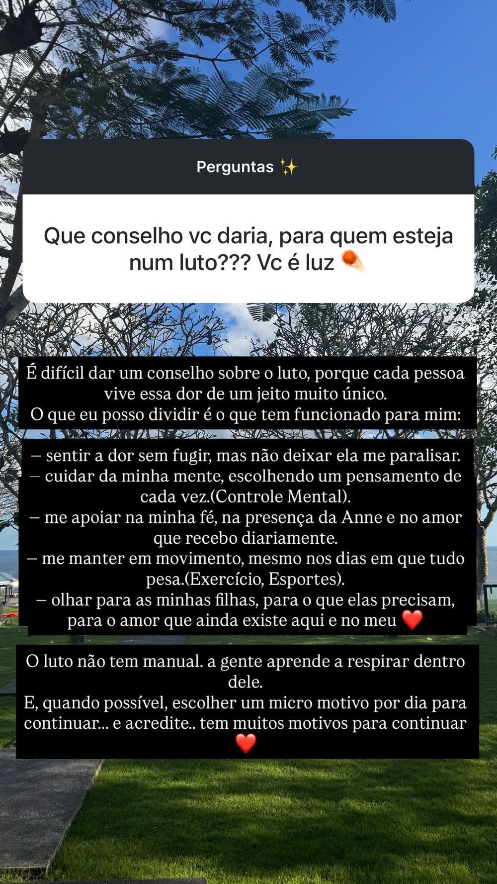 Schynaider Moura fala de como ela e filhas mais novas lidam com luto ...
