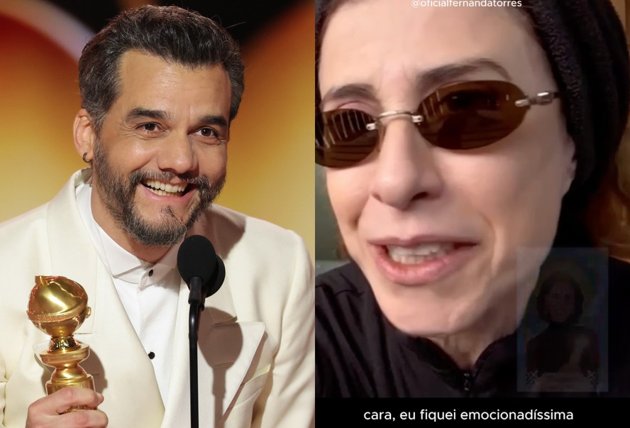 Fernanda Torres celebra Globo de Ouro de 'O Agente Secreto' e agradece ...