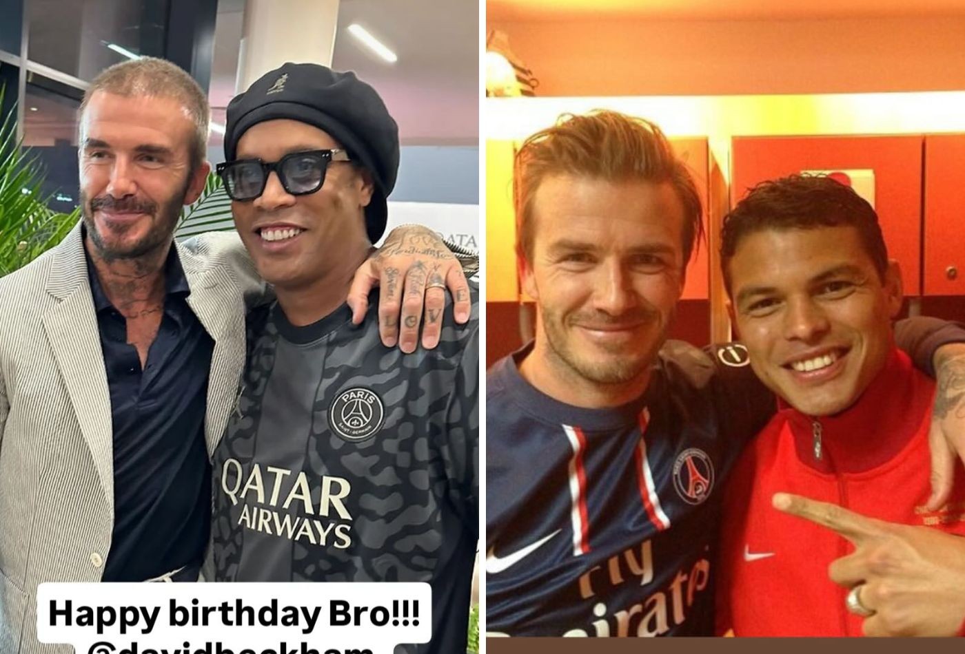 David Beckham celebra 50 anos e recebe homenagens de jogadores brasileiros