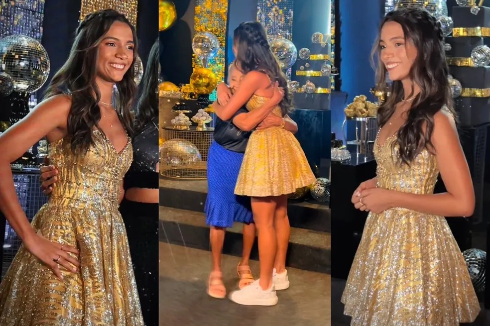 Skatista olímpica Rayssa Leal faz festa luxuosa para comemorar seus 17 anos
