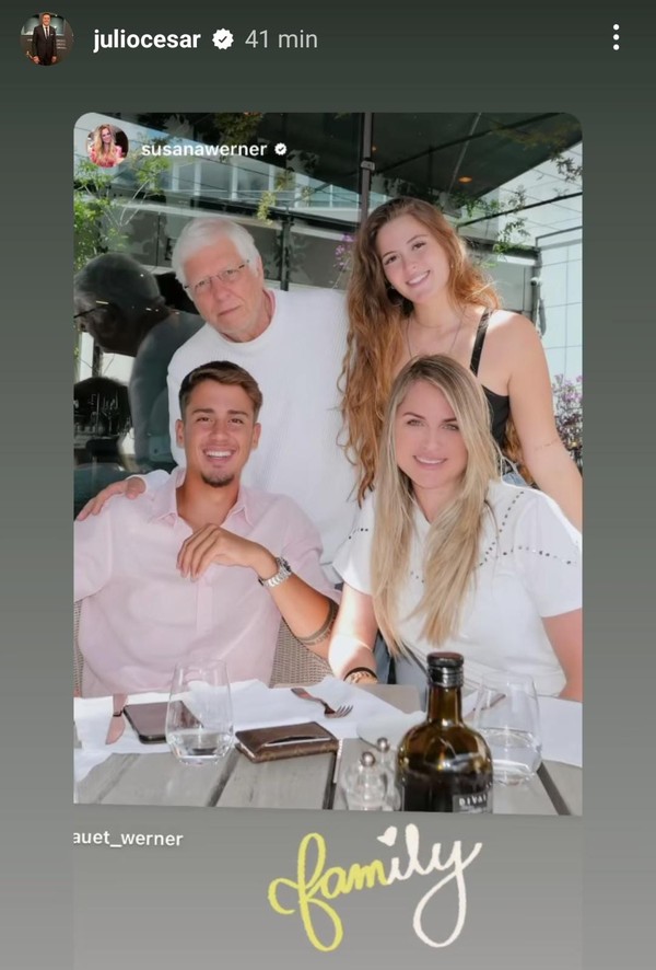 Após reatar casamento com Susana Werner, ex-goleiro Julio Cesar se ...