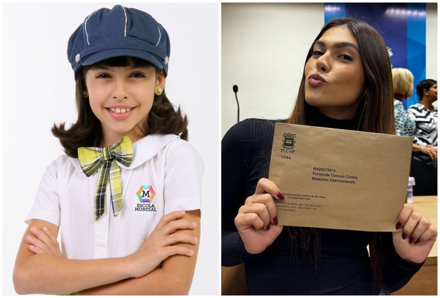 Atriz de 'Carrossel', Fernanda Concon se forma em área totalmente diferente