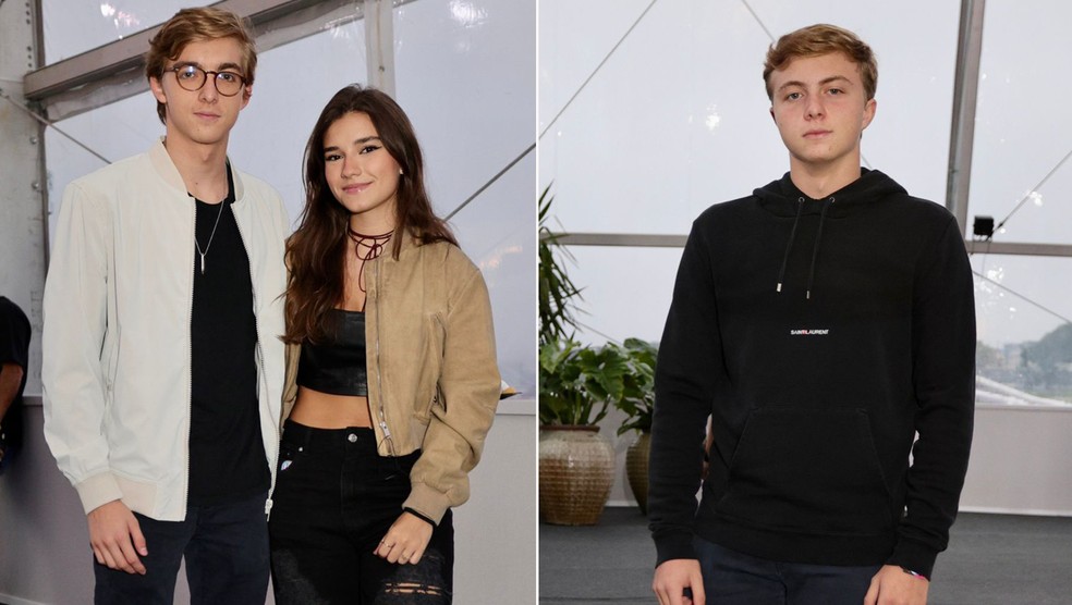 Filhos de Luciano Huck e Angélica, Joaquim e Benício vão ao The Town ...