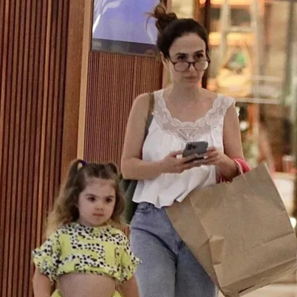 Tata Werneck comemora altura da filha: 'Isso é um marco'