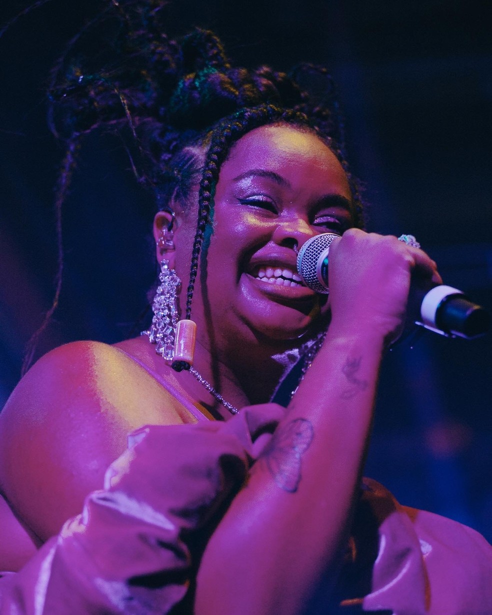 Tássia Reis exalta potência feminina e preta no Rock in Rio: 'Elas são ...