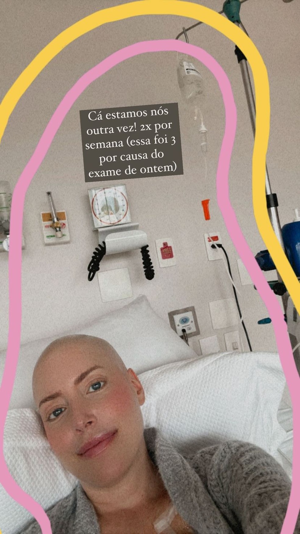 Fabiana Justus explica nova ida ao hospital após transplante de medula ...