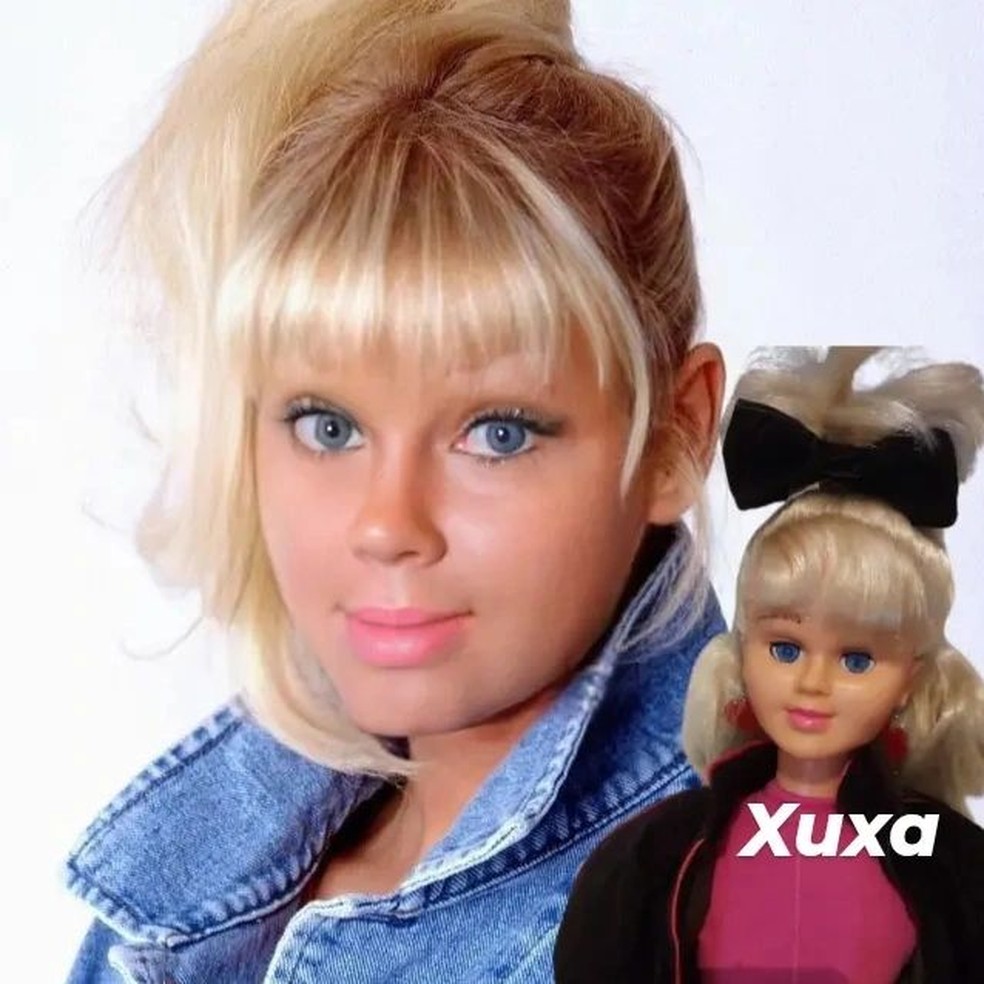 Artista mostra como seriam versões reais de bonecas de Xuxa, Angélica ...