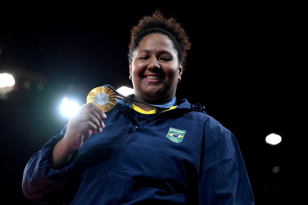 Beatriz Souza conquista primeiro ouro para o Brasil nas Olimpíadas de ...