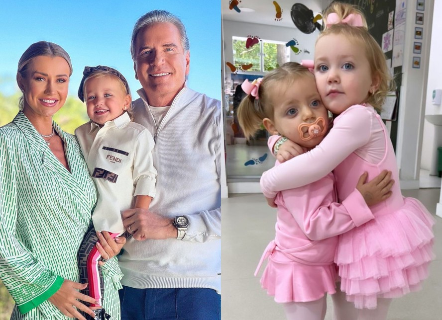 Vicky, filha de Roberto Justus, encanta a web vestida de bailarina