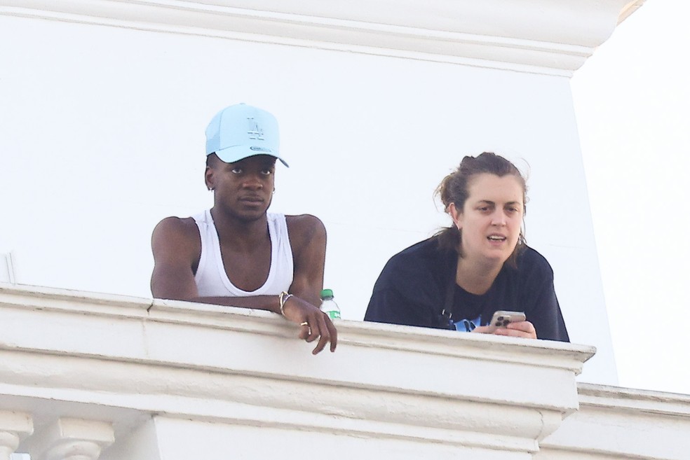 Madonna no Brasil: David Banda observa estrutura do show da mãe no Rio ...