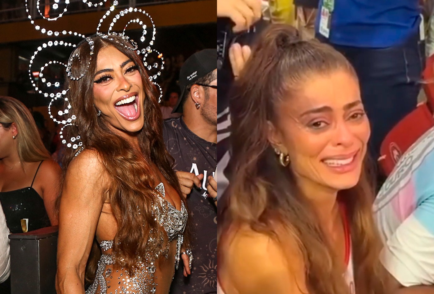 Juliana Paes sobre ter virado meme com caras e bocas no Carnaval: 'Eu ...