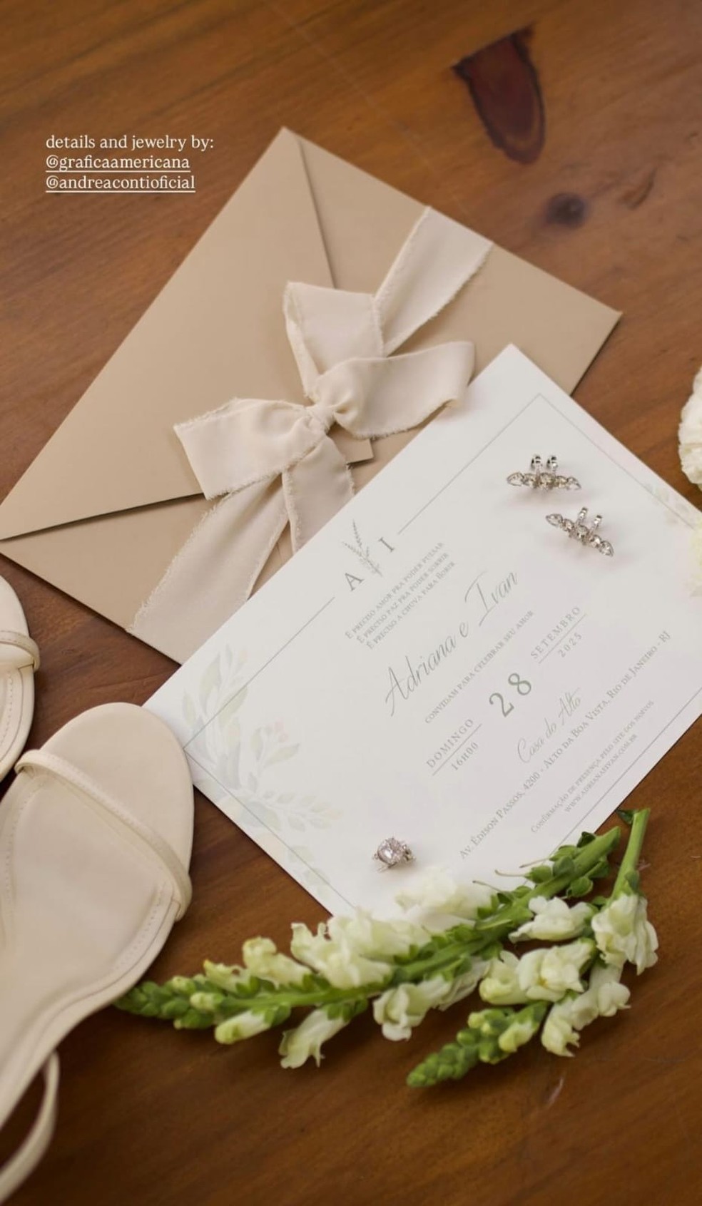 Adriana Birolli se casa com Ivan Zettel no Rio; veja fotos