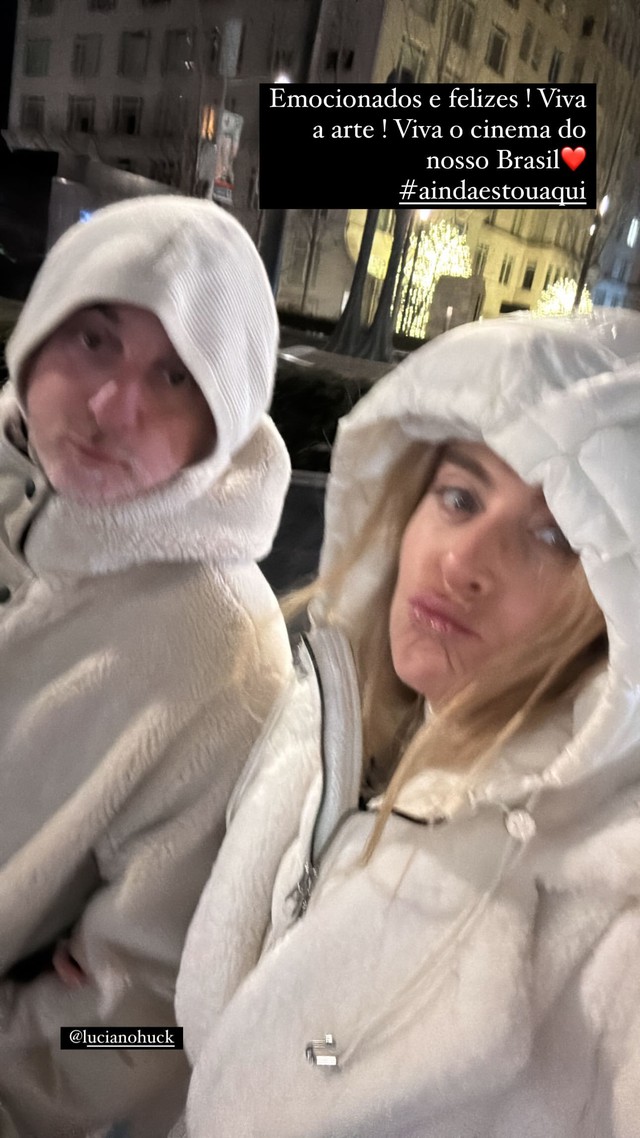 Angélica e Huck encaram cinema lotado em NY para assistir a 'Ainda ...
