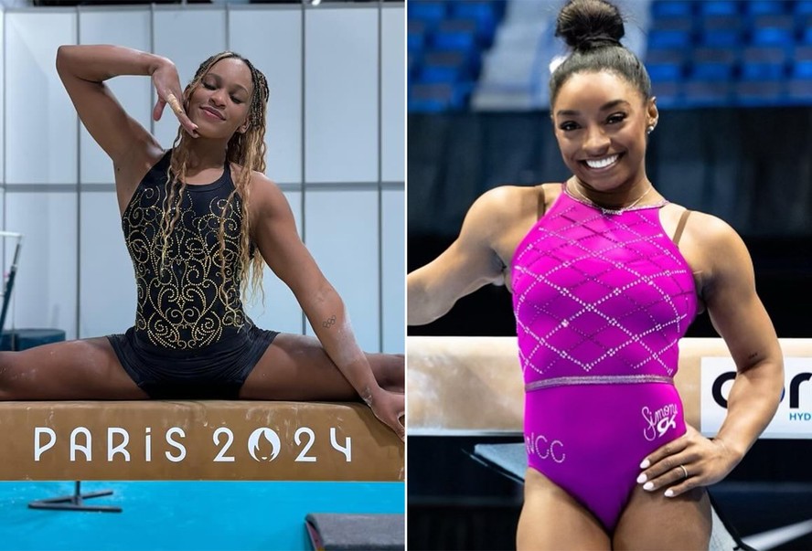 Imprensa internacional repercute embate entre Rebeca Andrade e Simone ...