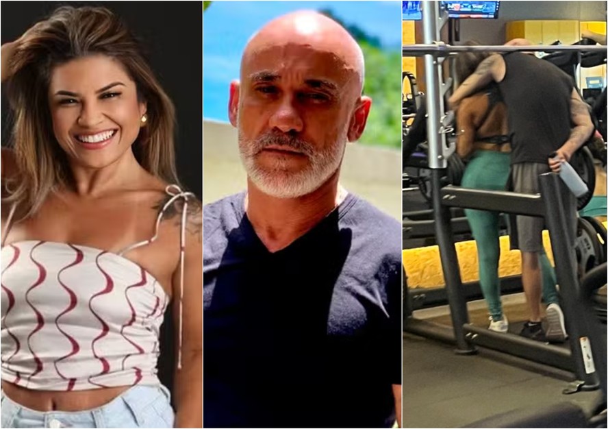 Ex-BBB Ayrton Lima é clicado em clima de romance com Paula, que tentou entrar no BBB 25 com a filha