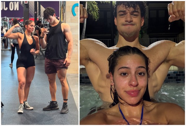 Filho de Carla Perez e Xanddy, Victor Alexandre mostra o shape trincado