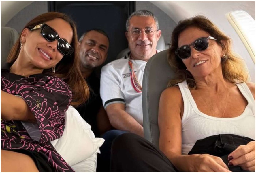 Anitta e famosos viajam para Noronha para fim de semana de festa da cantora