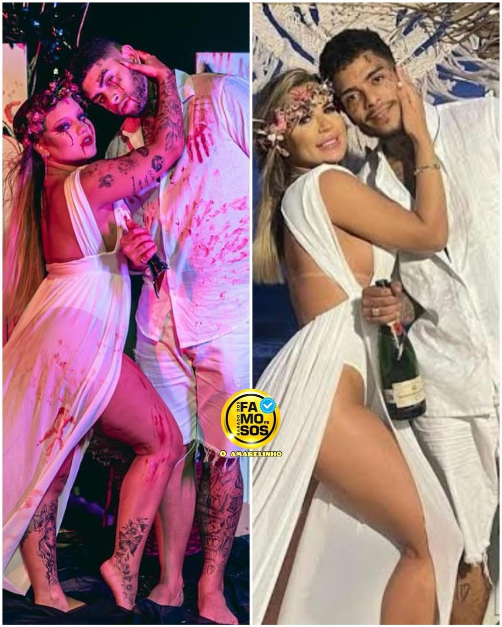 Influencers se vestem de Deolane e MC Kevin, morto em 2021, e ela se manifesta