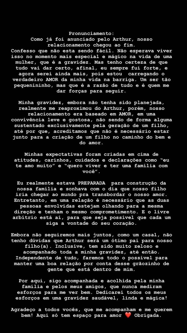 Jheny Santucci tranquiliza seguidores após desabafo sobre término com ...