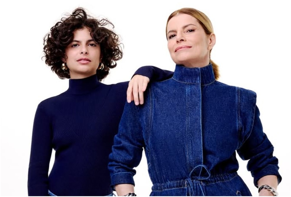 Debora Bloch com a filha, Julia Anquier — Foto: Reprodução/Instagram