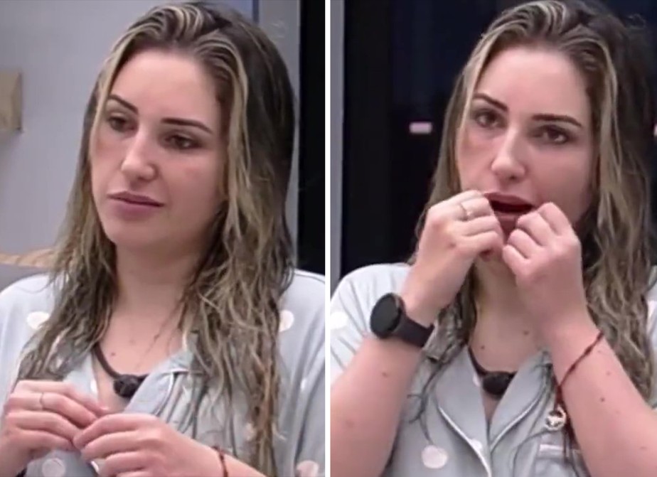 BBB 23: Amanda usa cabelo como fio dental; vídeo