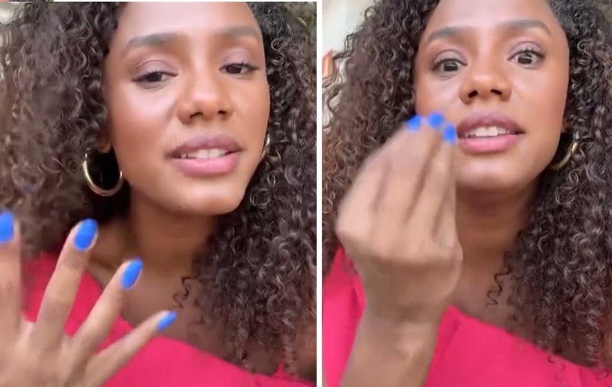 Jéssica Ellen explica 'polêmica' do esmalte azul em novela e dispara ...