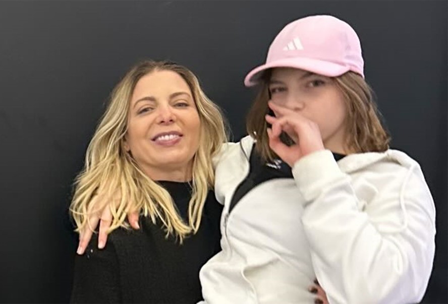 Sheila Mello e a filha, Brenda